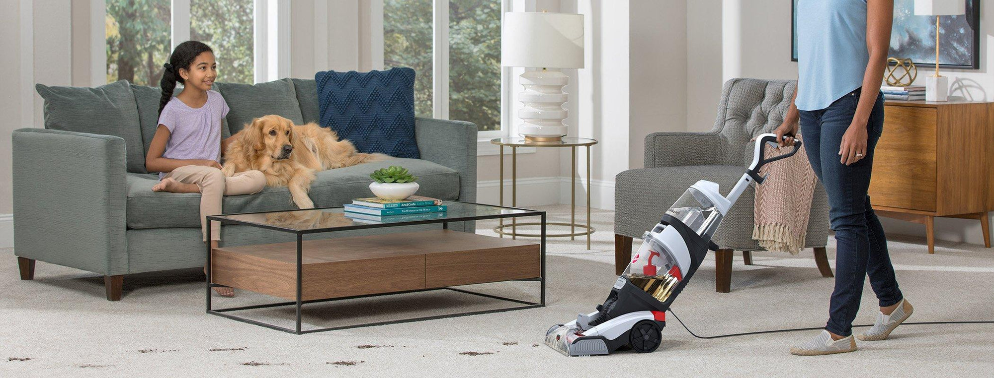 Hoover Dual Spin Pet Carpet Cleaner | FH54020