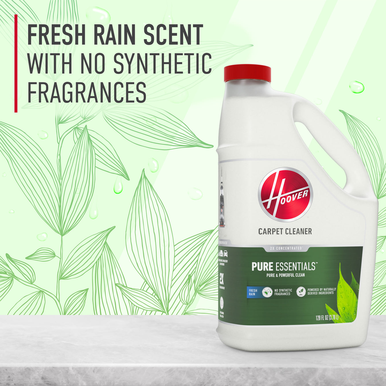 Pure Essentials Carpet Cleaning Solution 128 oz. – Hoover