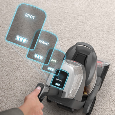 ONEPWR® SmartWash Cordless Carpet Cleaner – Hoover