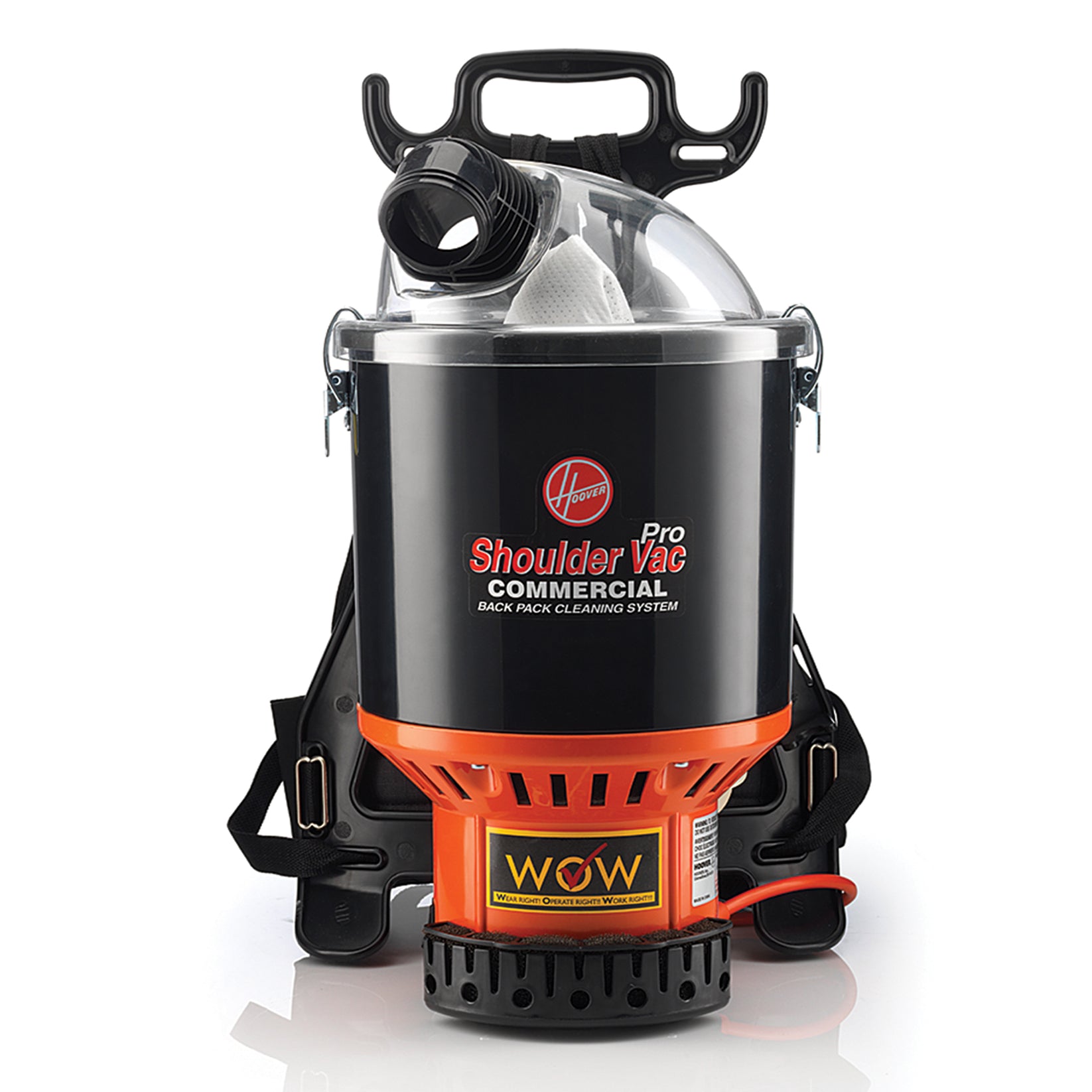 Commercial Shoulder Vac Pro Backpack Vacuum – Hoover