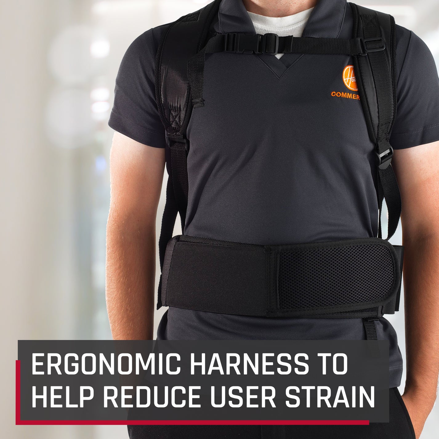 Commercial Shoulder Vac Pro Backpack Vacuum – Hoover