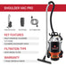Commercial Shoulder Vac Pro Backpack Vacuum – Hoover