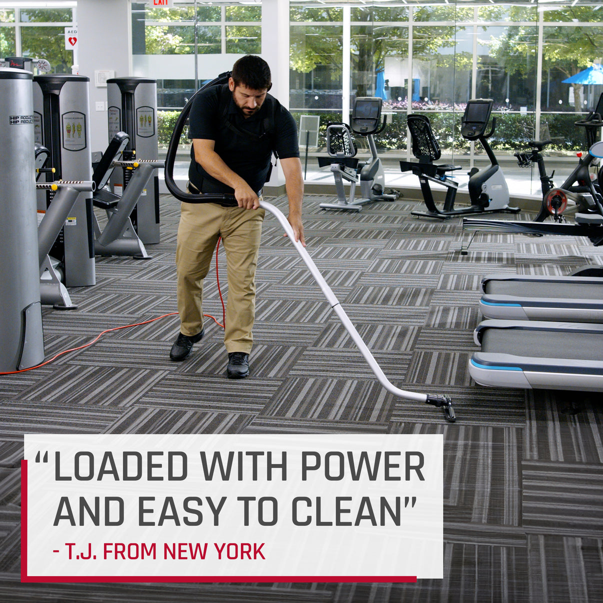 Commercial Shoulder Vac Pro Backpack Vacuum – Hoover