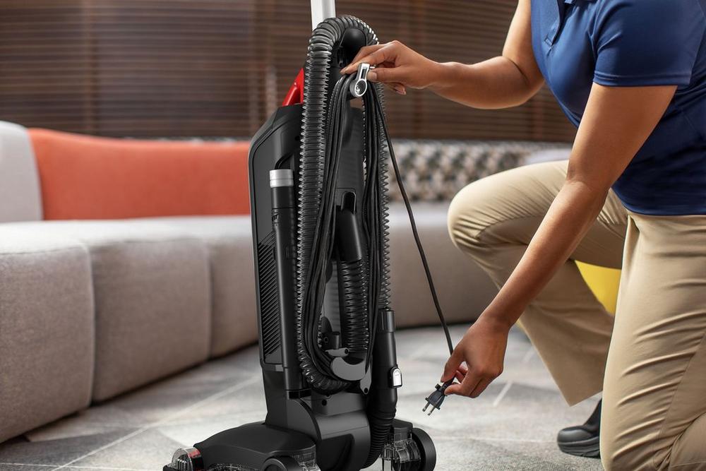 Commercial Bagged Task Vac Upright Vacuum – Hoover