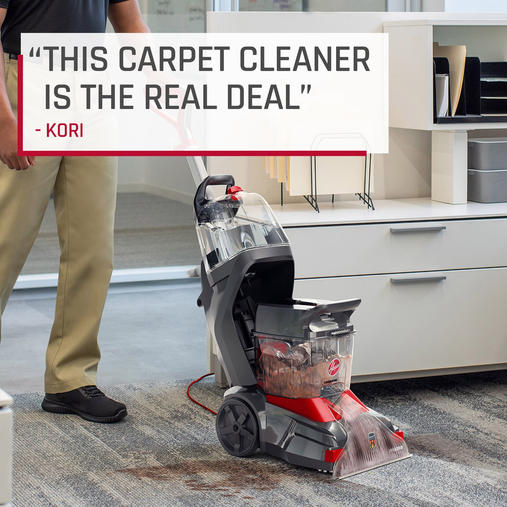 Commercial Spot Extractor – Hoover