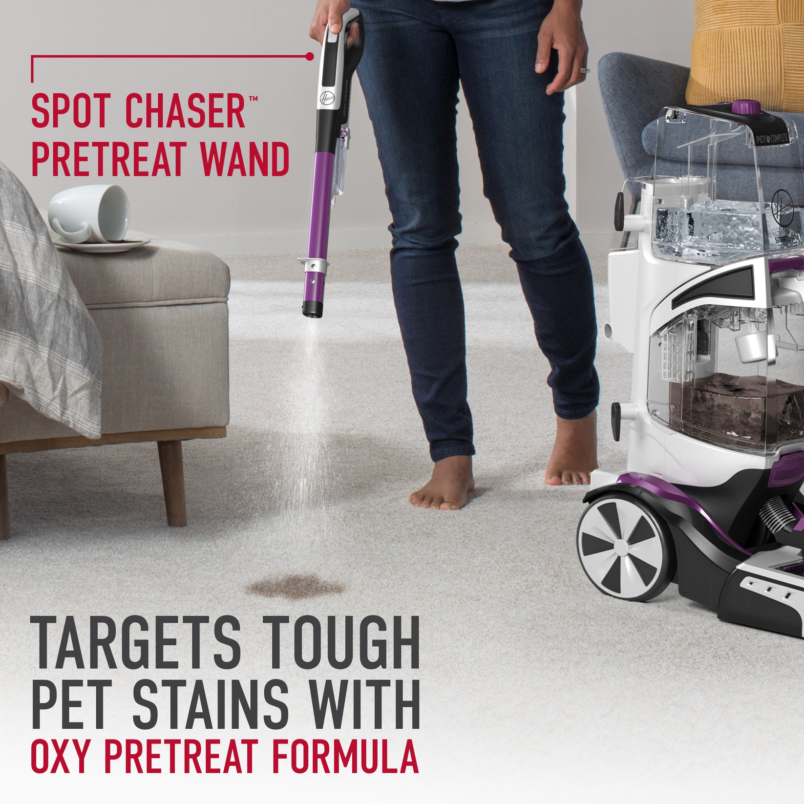 Hoover® SmartWash™ PET Complete + Automatic Carpet Cleaner