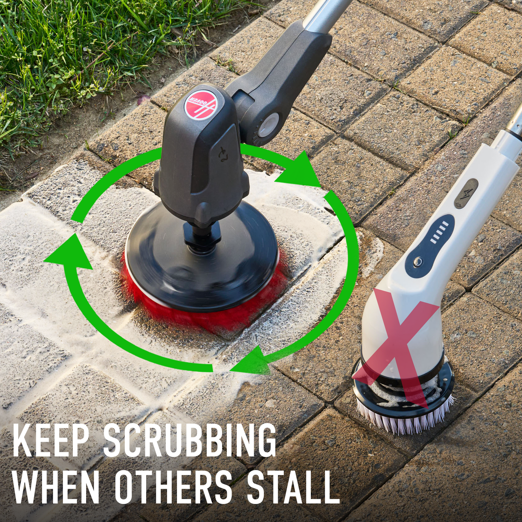 ONEPWR Telescoping Cordless Scrubber
